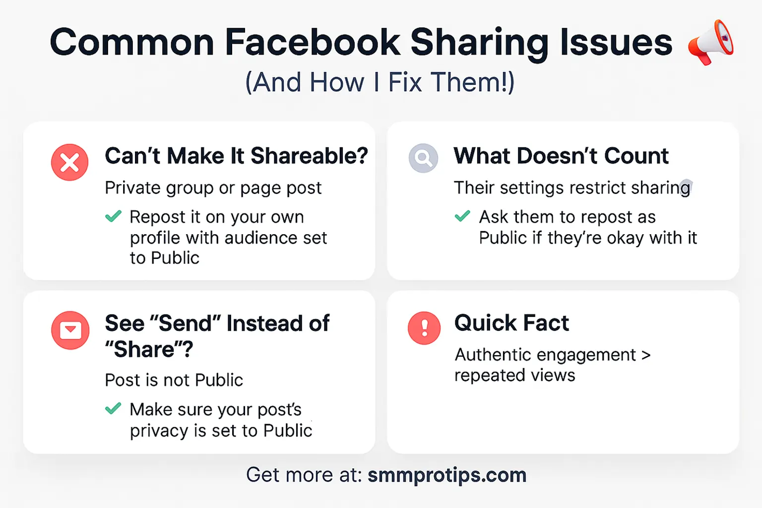 How To Make a Post Shareable on Facebook? 4 Simple Steps!